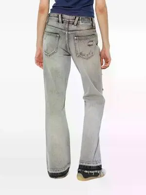MISBHV Distressed Flared Jeans