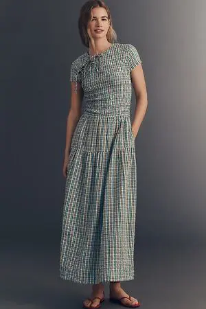 Damson Madder Paneled Dresses