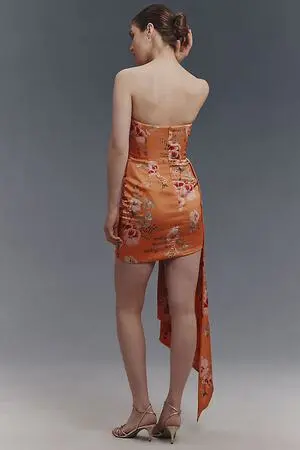Katie May Chasing Dawn Floral Print Mini Dress - Melon Bloom