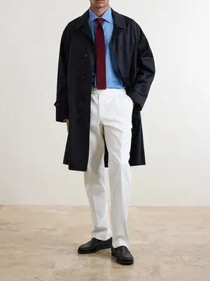 DE PETRILLO Cotton-chambray Shirt