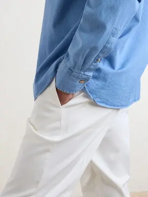DE PETRILLO Cotton-chambray Shirt