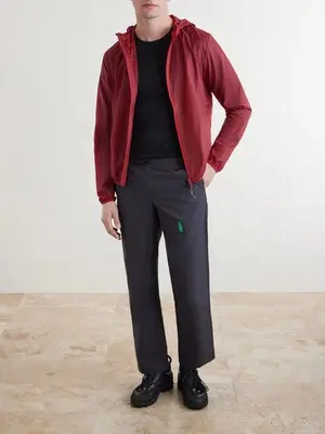 DISTRICT VISION Tussar Straight-leg Nylon Trousers