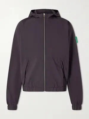 DISTRICT VISION Taslan Logo-appliquéd Nylon Jacket - Gray