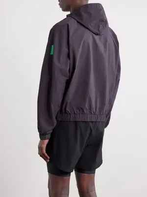 DISTRICT VISION Taslan Logo-appliquéd Nylon Jacket
