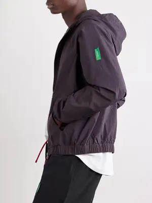 DISTRICT VISION Taslan Logo-appliquéd Nylon Jacket