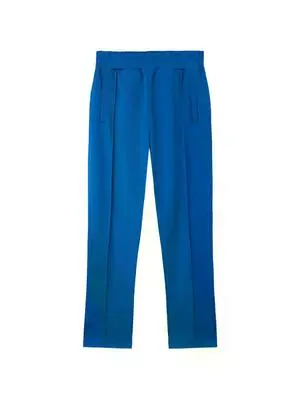 Palm Angels Curved Logo Track Trousers - Blue