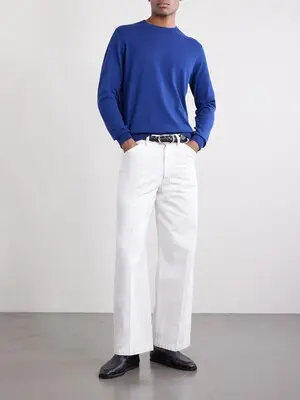 PIACENZA CASHMERE 1733 Cotton Sweater - Blue