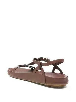 DEL CARLO Buckle-strap T-strap Sandals
