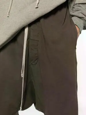 Rick Owens Drawstring Split Shorts - Brown