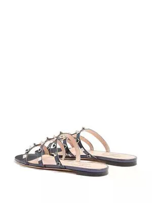 Valentino Garavani Rockstud Caged Sandals - Blue