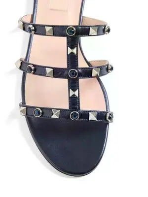 Valentino Garavani Rockstud Caged Sandals - Blue