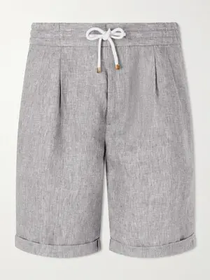 Brunello Cucinelli Drawstring Bottoms For Men