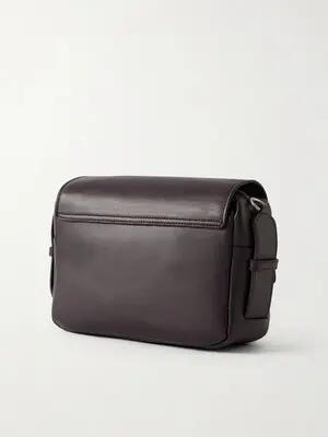 Nn07 Port' Small Leather Messenger Bag
