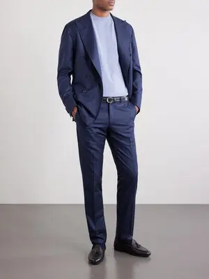 Brioni Straight-leg Wool Trousers