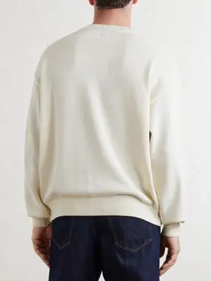 Kapital Peckish Dream Catcher Intarsia Cotton-blend Sweater