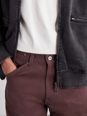 FRIZMWORKS Straight-leg Cotton-blend Trousers