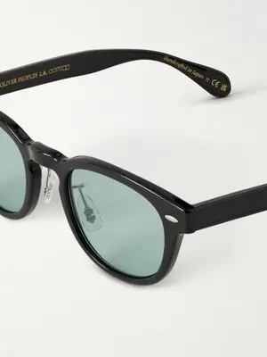 Oliver Spencer Round-frame Acetate Sunglasses