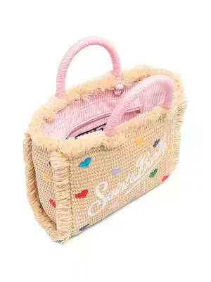 MC2 SAINT BARTH Mini Vanity Tote Bag - Neutrals