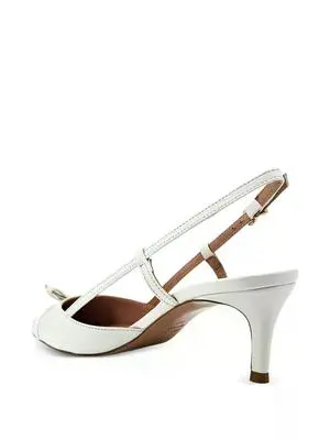 MADISON MAISON Alessia Slingback Pumps - White