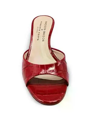 MADISON MAISON Lexis Heeled Sandals - Red