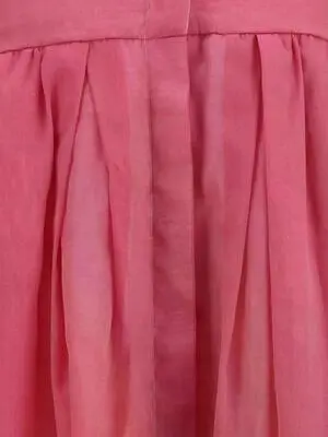 SARA ROKA Mariaedna Colour-block Pleated Maxi Dress