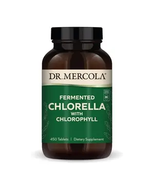 DR. MERCOLA Fermented Chlorella With Chlorophyll - No Color
