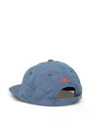 A BATHING APE Sta Logo Quilted Baseball Cap
