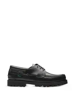 Paraboot Briac Lace-up Boat Shoes - Black