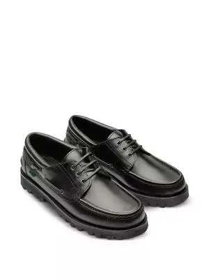 Paraboot Briac Lace-up Boat Shoes - Black