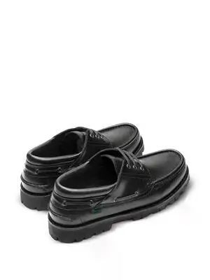 Paraboot Briac Lace-up Boat Shoes - Black