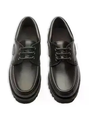 Paraboot Briac Lace-up Boat Shoes - Black