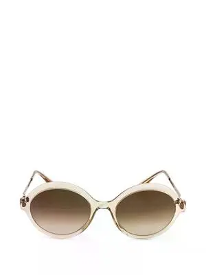 Mykita Noomi Round-frame Sunglasses - Neutrals