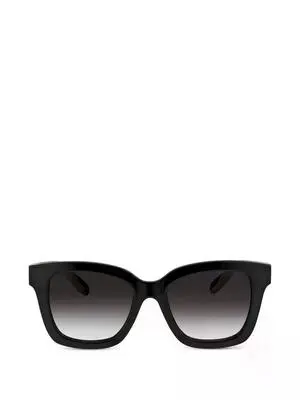 FERRAGAMO Square Full Rim Sunglasses - Black