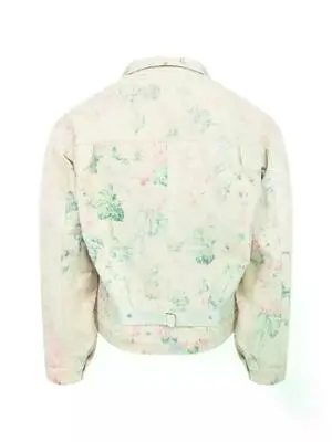 Junya Watanabe Floral Print Embroidered Jacket