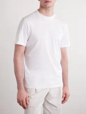 Brioni Cotton-jersey T-shirt