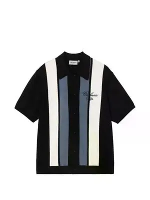 Carhartt Work In Progress Striped Cotton Shirt - Black