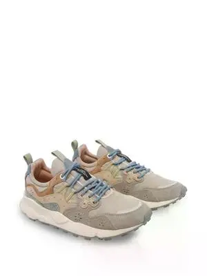 FLOWER MOUNTAIN Yamano 3 Suede Sneakers - Neutrals