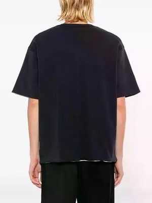 ROY ROGER'S X Engineered Garments Reversible Striped T-shirt