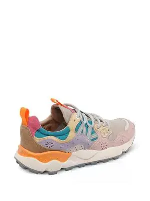 FLOWER MOUNTAIN Yamano 3 Suede Sneakers - Neutrals