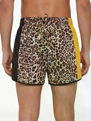Dsquared2 Leopard Print Beachwear