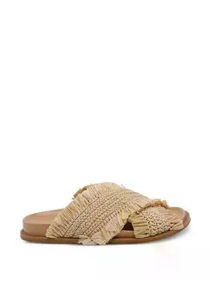 Michael Kors Peyton Raffia Sandals