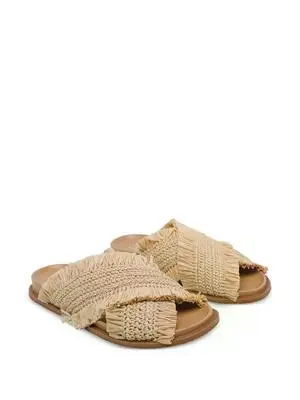 Michael Kors Peyton Raffia Sandals