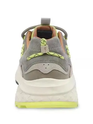 FLOWER MOUNTAIN Yamabushi Suede Sneakers - Neutrals