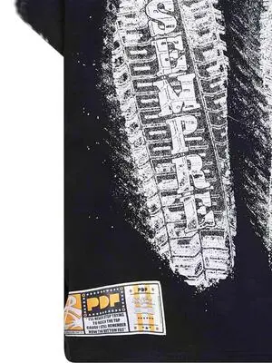 PDF Barti Sempre Liberi Graphic T-shirt - Black