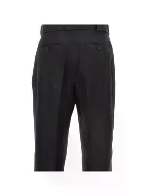 Tagliatore Belted Pleated Trousers