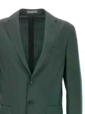 Corneliani Single-breasted Blazer - Green