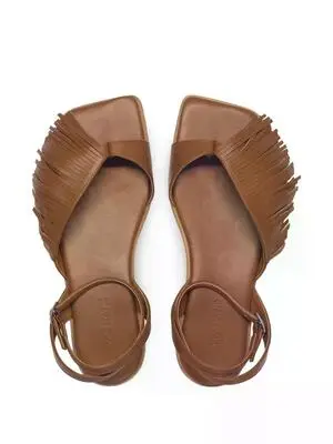 VIC MATIE Fringed Flat Sandals