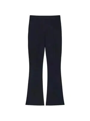 Theory Seamed Kick Trousers - Blue