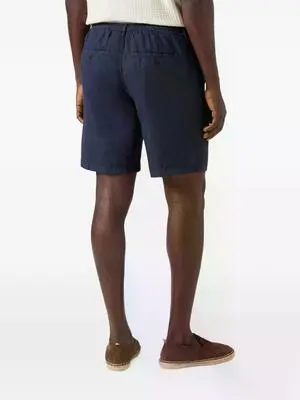 MC2 SAINT BARTH Herringbone Elastic-waist Shorts