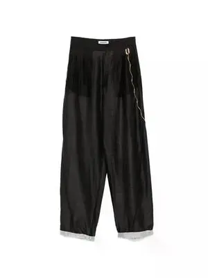 DARKPARK Chain-detail Trousers